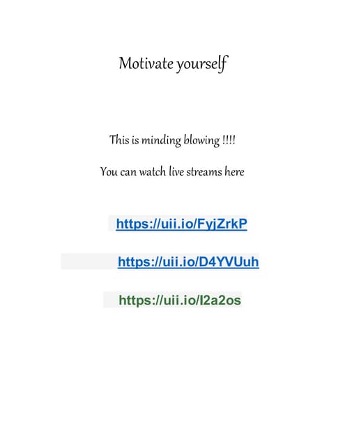 Believe in yourself | PDF