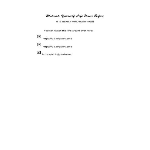 Motivate yourself like never before | PDF