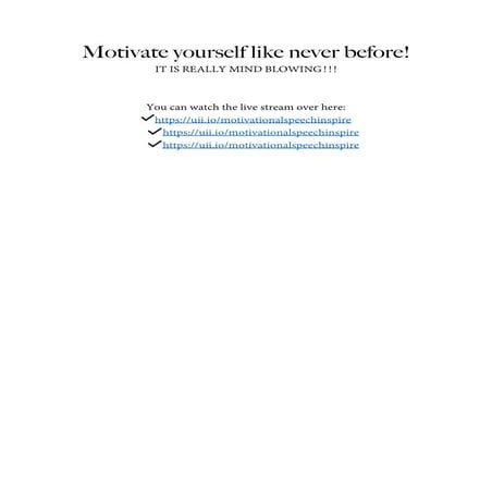 Motivate yourself like never before | PDF
