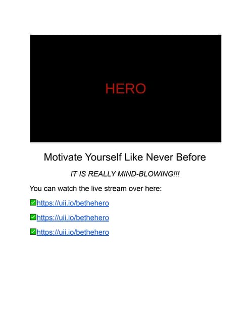Motivate yourself like never before | PDF