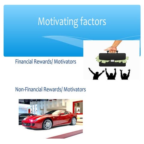 Motivating factors | PPT