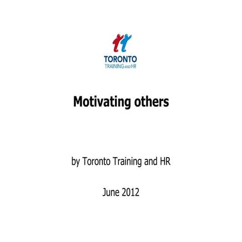 Motivating Employees | PPTX