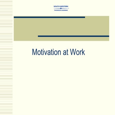 Motivation | PPT