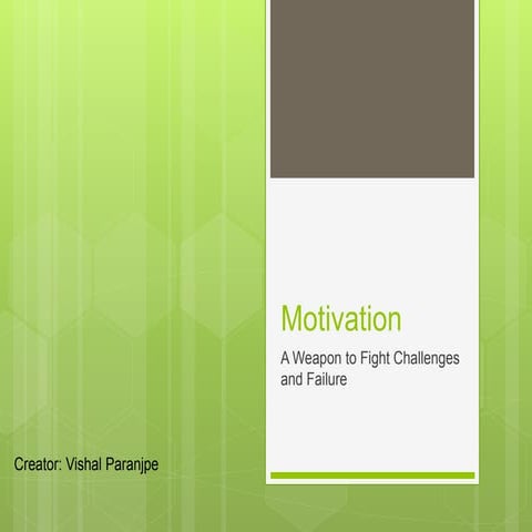 Motivation | PPTX