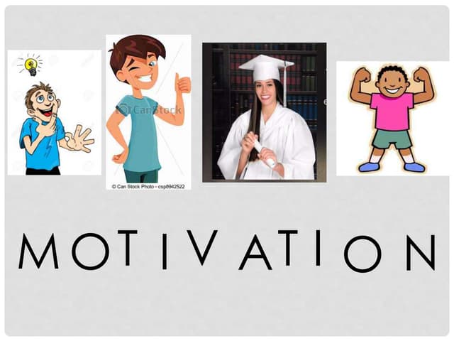 Theories of motivation | PPTX