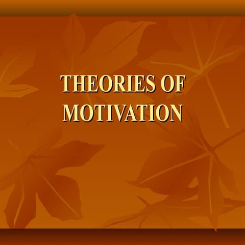 Motivation | PPT