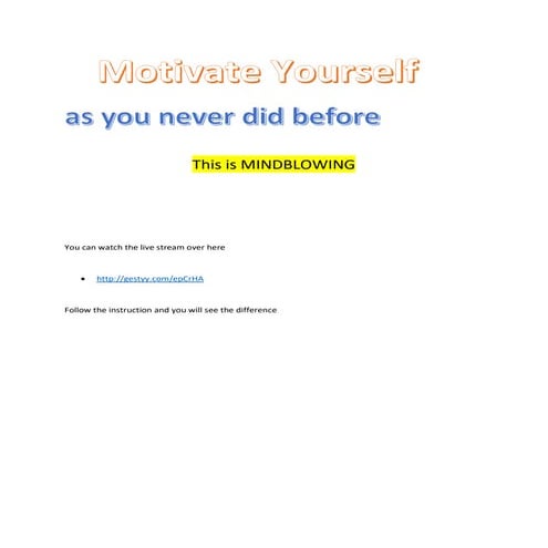 Motivation | PDF