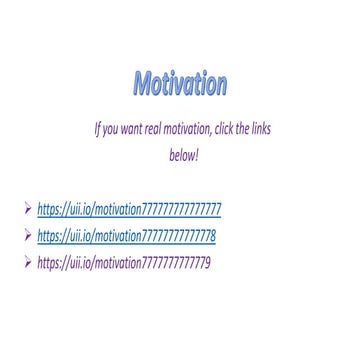 Motivation | PDF