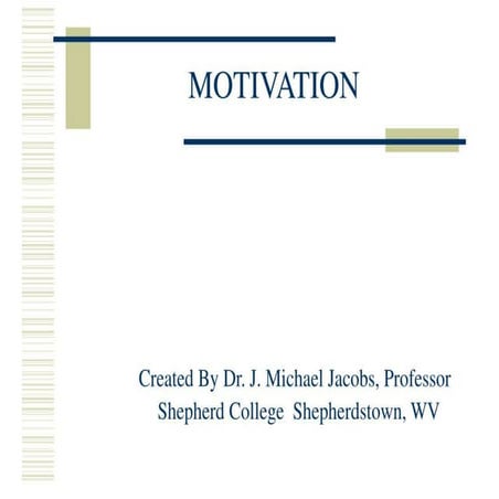 MOTIVATION | PPT