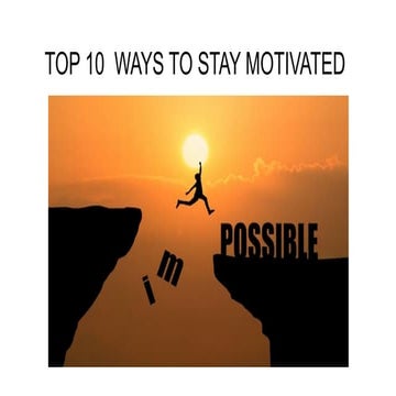 How to increase motivation when depressed | PDF