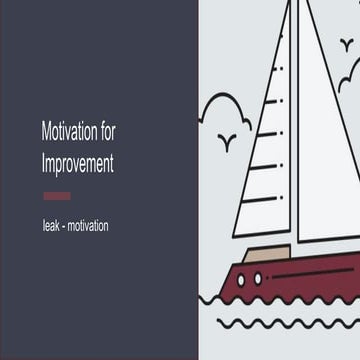 Motivation - Creating Neighborhood Developers | PPT