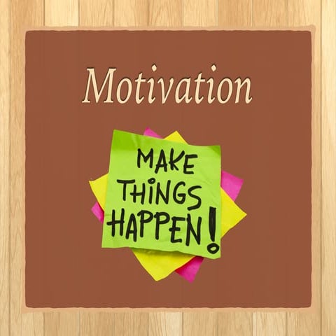 Motivation at work | PPT