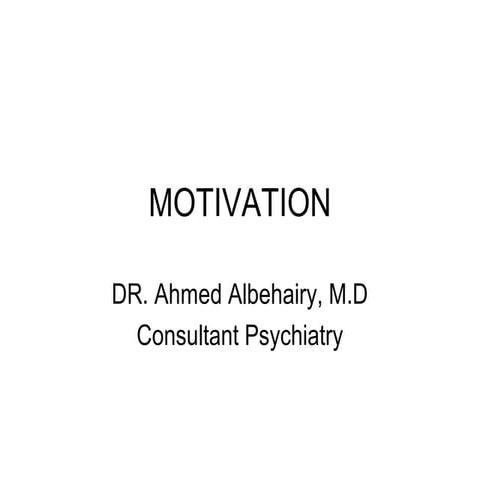 Motivation | PPT