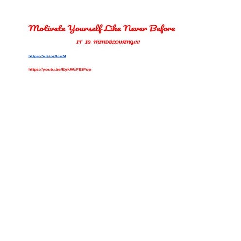 Motivational Pdf