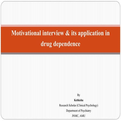 Motivational interview | PPTX