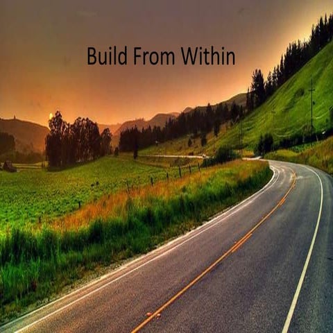 Motivational self talk build from within | PPSX