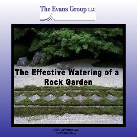 Rock and Water program | PPT