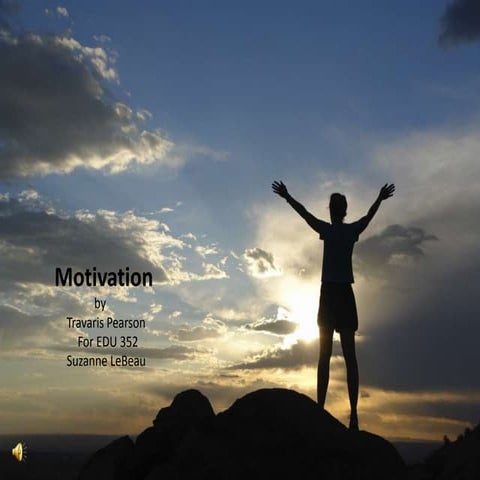 Motivation slideshow | PPTX