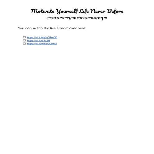 Motivational Speech Pdf
