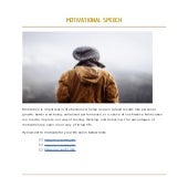 Motivational Speech Pdf