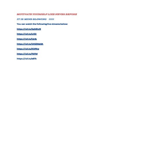 Motivational Speech Docx