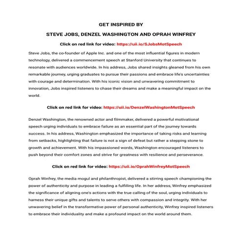 Motivational Speeches by SJobs DWashington and OprahW.pdf