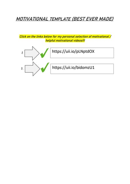 SELF MOTIVATION | PDF