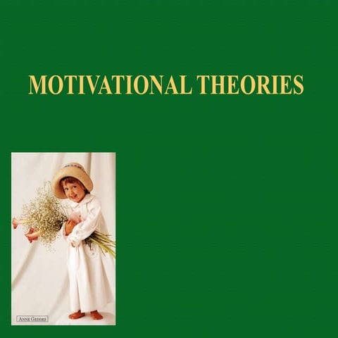 Motivational theory.ppt regarding motivation | PPT