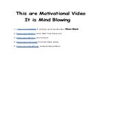 Motivational video | PDF