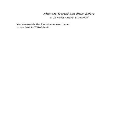 Motivational Video Pdf