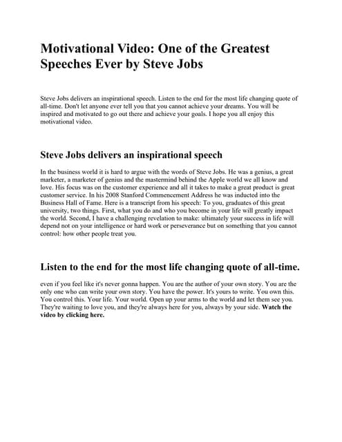Steve jobs 2 | PDF
