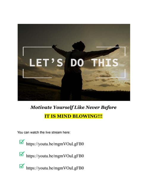 Motivational | PDF