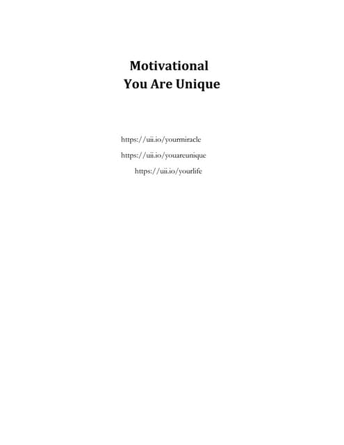 Motivational videos | DOCX