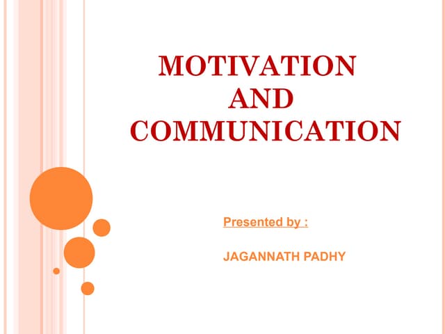 Communication & Motivation Skills Rims