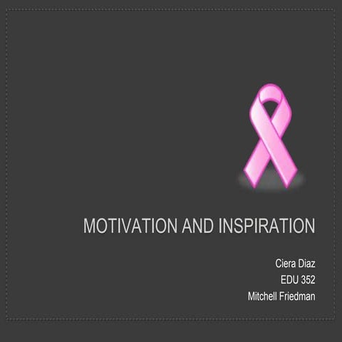 Motivation and inspiration | PPTX