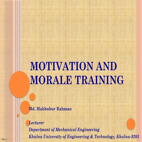 Motivation and Morale awareness training.pptx