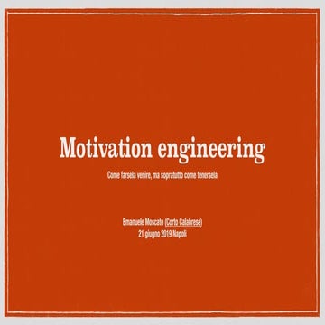 Motivation engineering | PPT