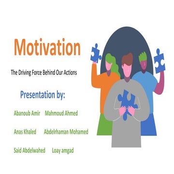 Motivation Definition and Types and others | PPT