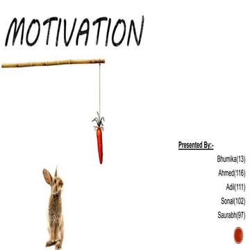 Motivation ob | PPT