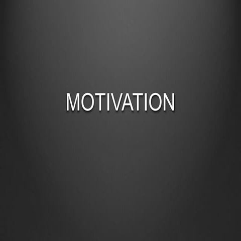 Motivation | PPTX