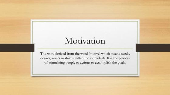 Self Motivation, Types of motivation and Importance of self motivation ...