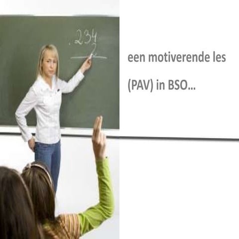 Motiverende les BSO | PPTX