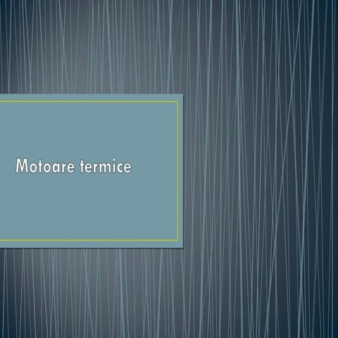Motoare termice | PPT