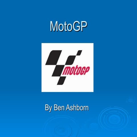 Moto GP | PPT