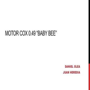 Motor cox | PPTX