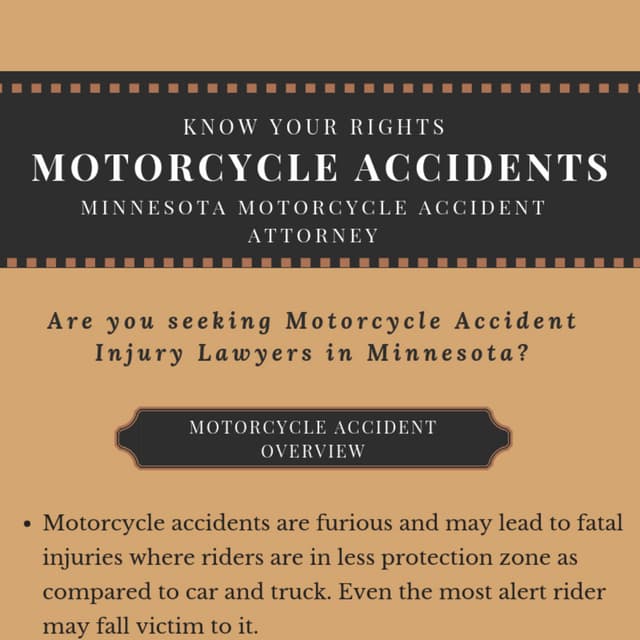 Motorcycle Accident Injury Lawyer Minnesota | PDF