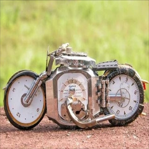 Motorcycle Clock Design | PPT