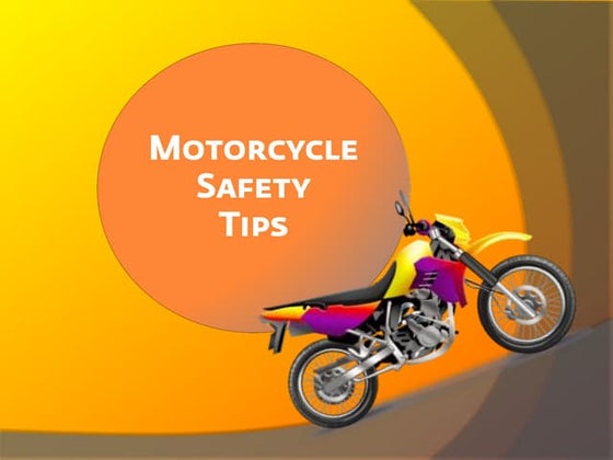 Motorcycle safety-presentation | PPT