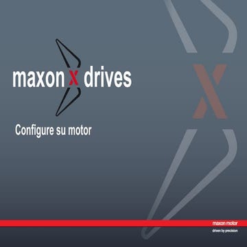Motor brushless maxonmotor | PDF