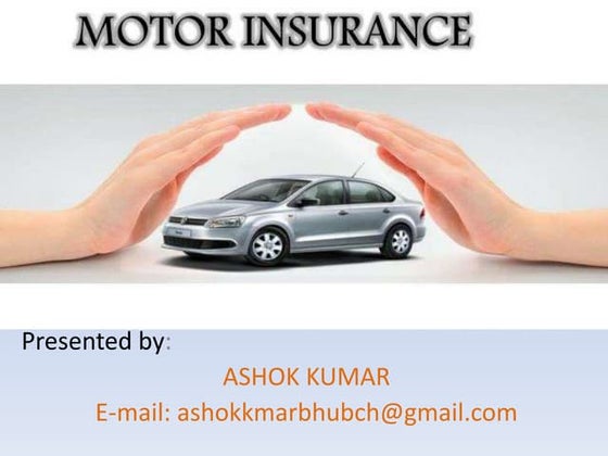 Indian Insurance industry, motor tariffs | PPT